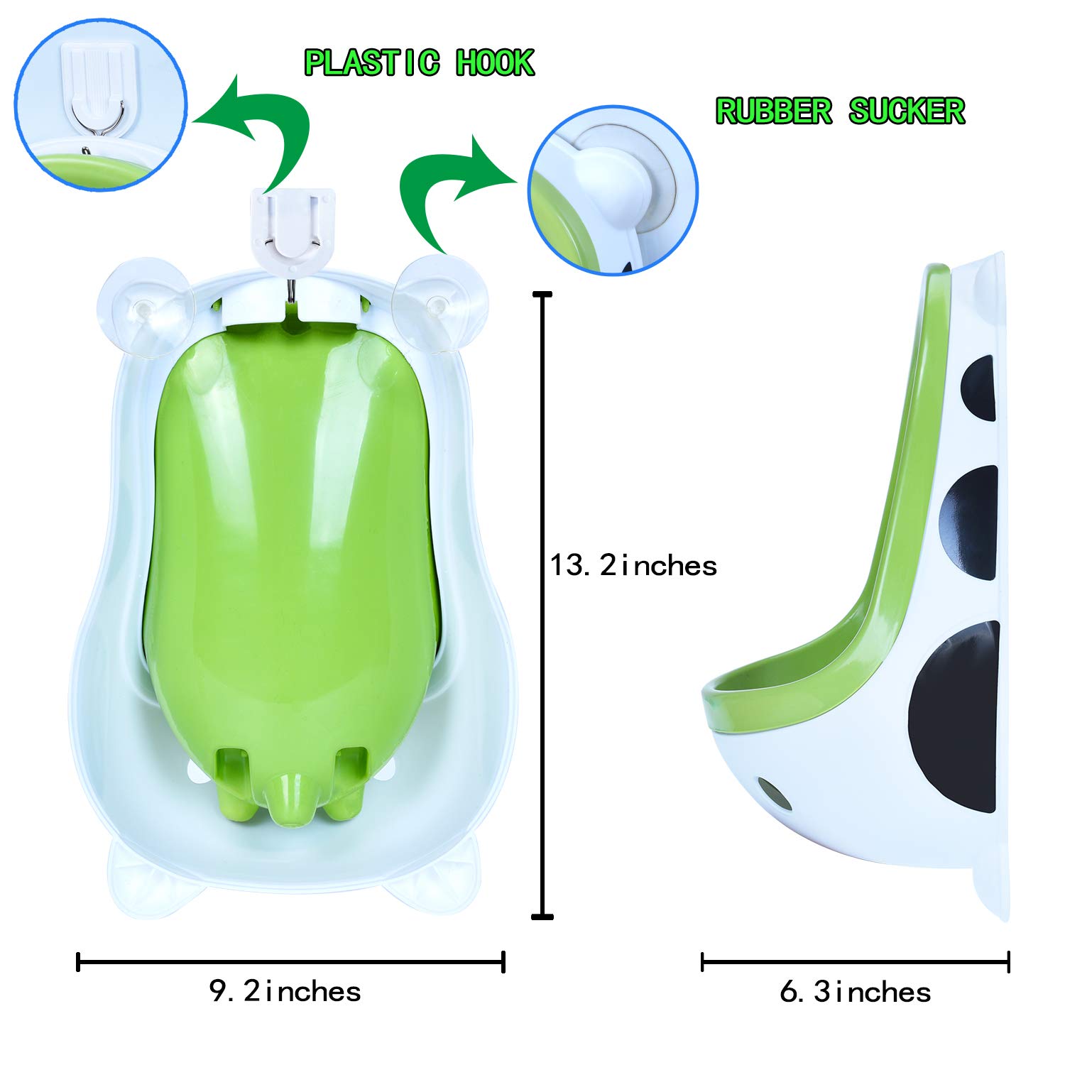 Potty Training for Boys - Cute Cow Toilet Training/Potty Urinal Pee Trainer Urine - Cow