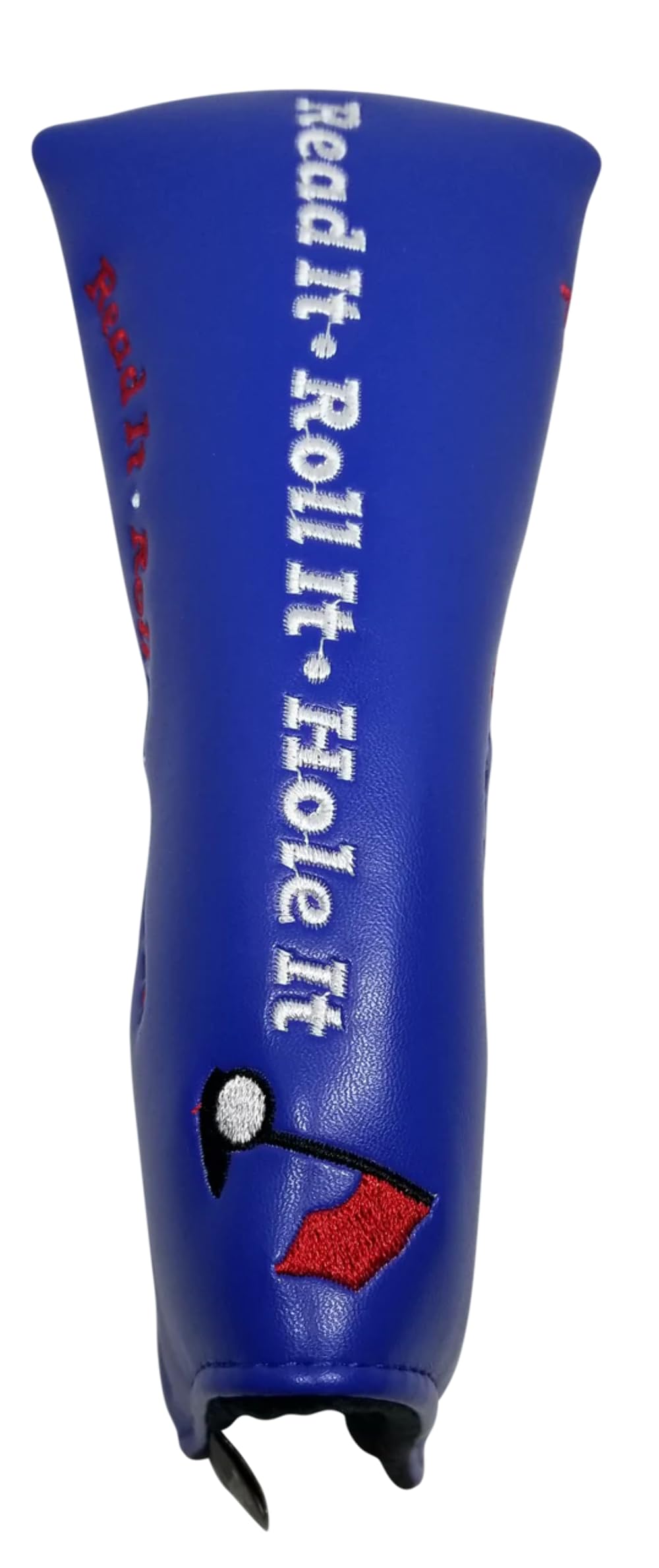 ReadyGOLF Dancing Gopher Blue Embroidered Putter Cover Blade