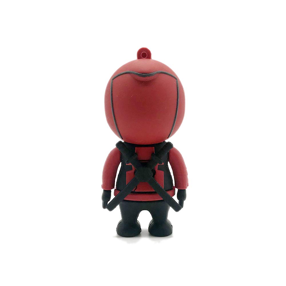 Novelty Shape Design 32GB USB 2.0 Flash Drive Cute Memory Stick Stitch Thumb Drive Data Storage Pendrive Cartoon Jump Drive Gift (hero-32GB)