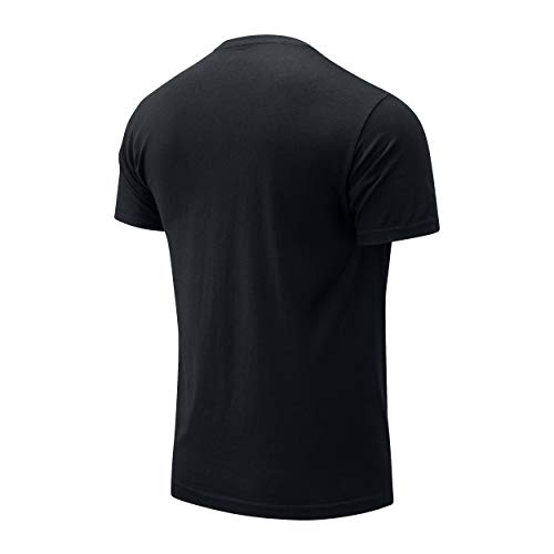 New Balance Men's NB Hoops Back Home Short Sleeve, Black, Large