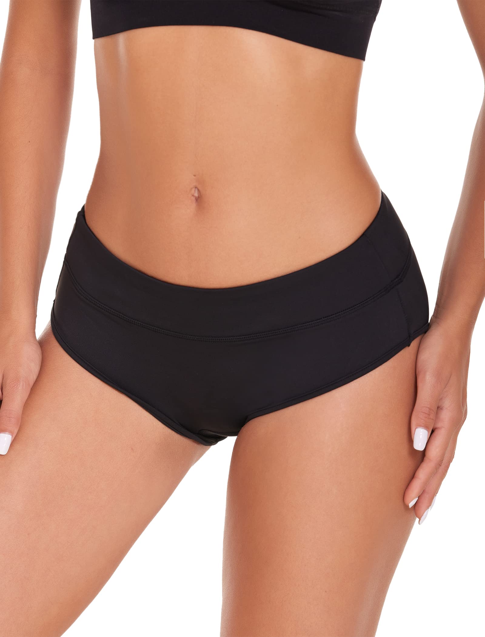 Tremaker Women's 3D Padded Bike Shorts Cycling Underwear Biking Bicycle Riding Spin Briefs Undershorts Black