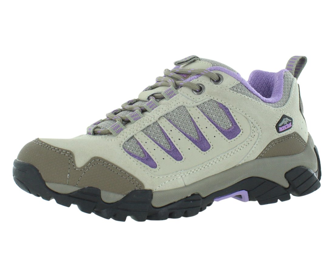 Pacific Trail Womens Alta Leather Hiking, Trail Shoes Gray 9.5 Medium (B,M)