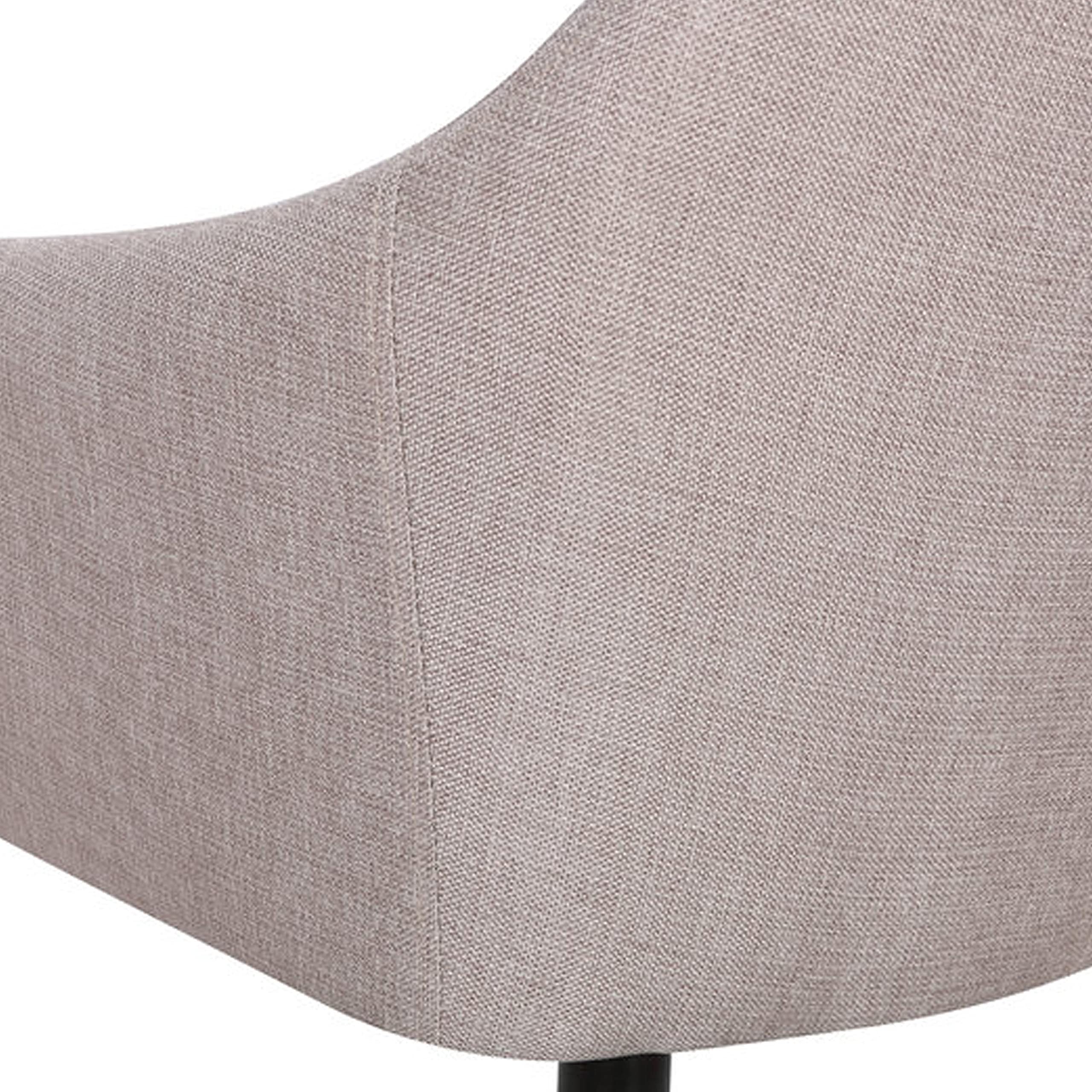 Porthos Home Adjustable Height Fabric Office Desk Chair with Arms