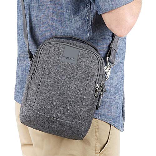 Pacsafe Metrosafe LS100 3 Liter Anti Theft Shoulder Bag - Fits 7 inch Tablet, black