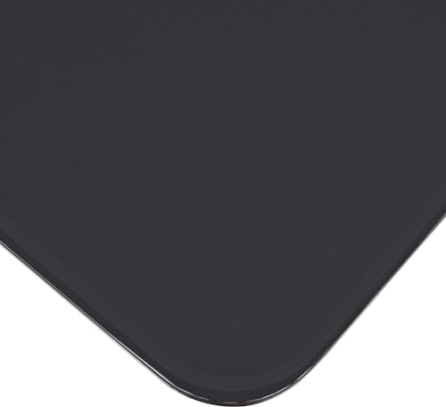 MYCHUS 5 Piece Resin Card Table and Four Chairs Set, Black