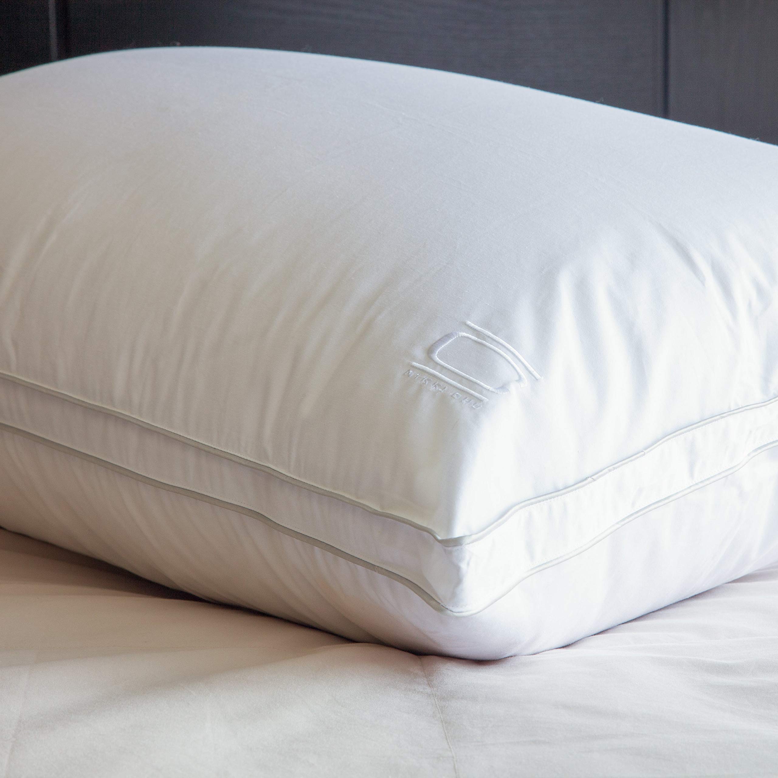 Nikki Chu White Goose Down Pillow Queen