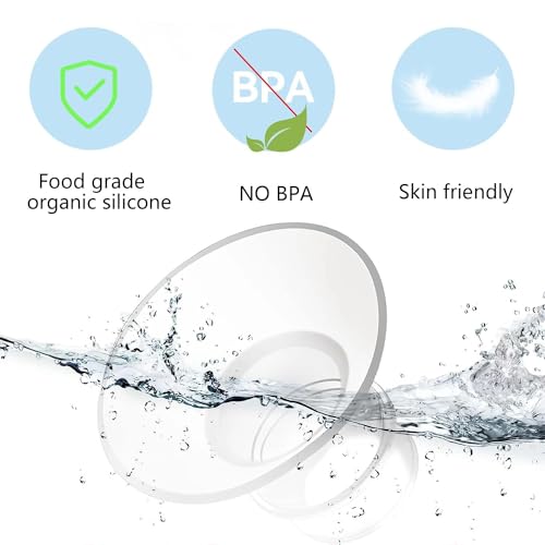 Silicone Flange Insert 13/15/17/19/21 mm, Flange Measurement Tool, Breast Pump Flange Insert Compatible with Willowood, Medela, Momcozy, Spectra Flange Reduce