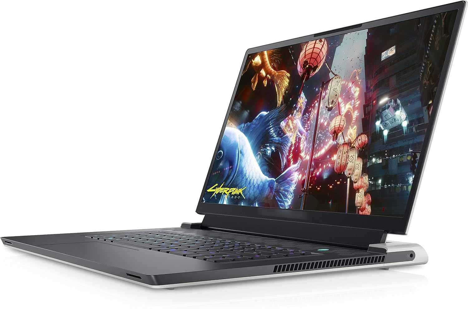 SHOXLAB NewDell_Alien.Ware X17 R2 Gaming Laptop, [RTX 3080ti, Core i9-12900HK], 17.3-inch FHD 480Hz 3ms Display, 32GB RAM, 2TB SSD, RTX 3080ti 16GB GDDR6, USB-C, Killer Wi-Fi 6, Win 11 H, Supported