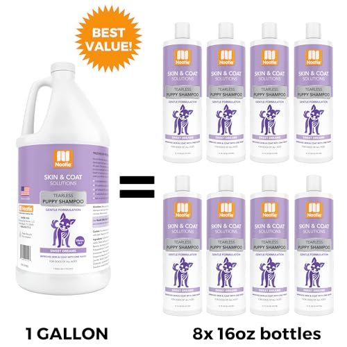Nootie - Pet Shampoo for Sensitive Skin - Revitalizes Dry Skin & Coat - Natural Ingredients - Soap, Paraben & Sulfate Free - Cleans & Conditions
