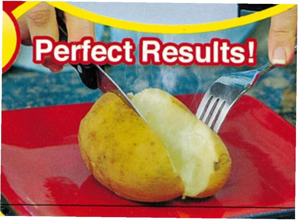 Washable Cooker Bag Microwave Potato Baked Cooker (cooks 4 Potatoes at Once)