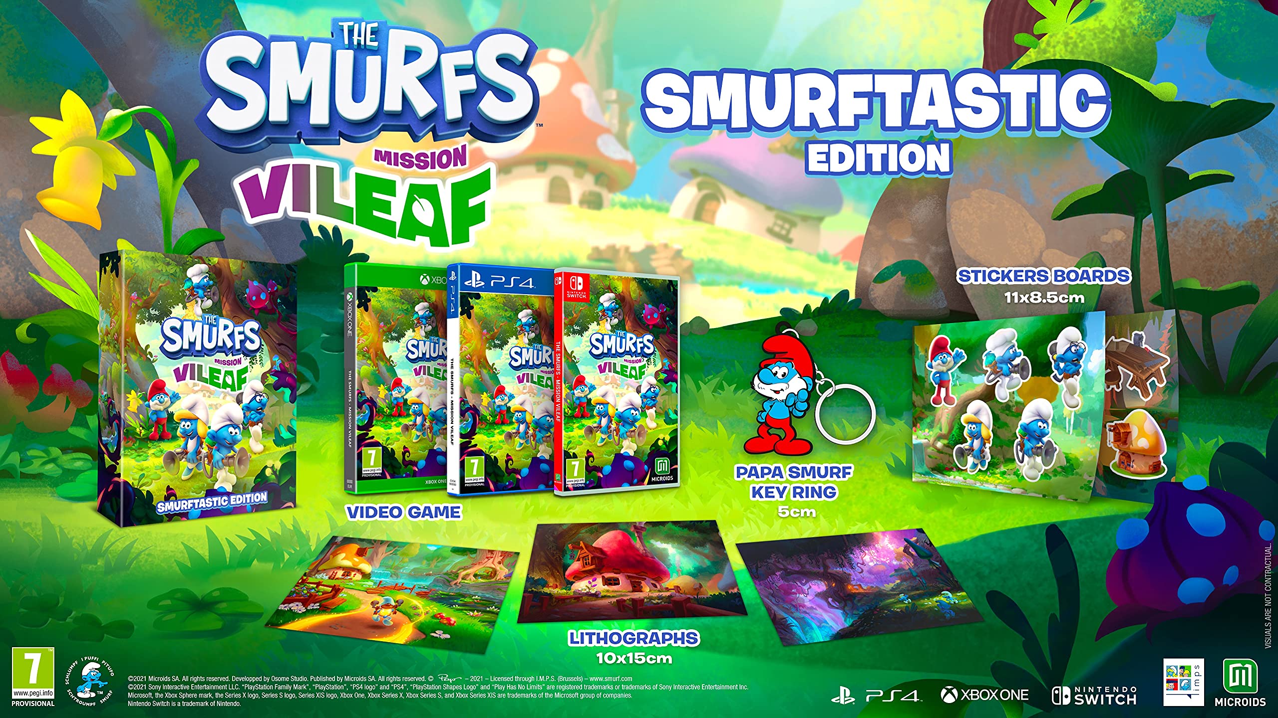The Smurfs: Mission ViLeaf - Smurftastic Edition (Nintendo Switch)