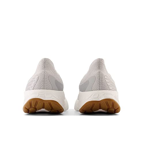 New Balance mens Fresh Foam X 1080 Unlaced V1 Slip-on Running Shoe, Light Aluminum/Silver Mink, 9.5 US