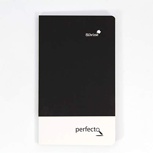 Silvine 6x4" Soft Touch Perfect Bound Notebook - Lined (160 Pages) 80 Leaves x1