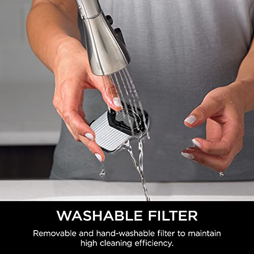 Shark WV401BL Cordless Hand Vacuum WANDVAC, Ultra-Lightweight and Portable with Powerful Suction and Tools for Pets, Designed for Car and Home, Blue