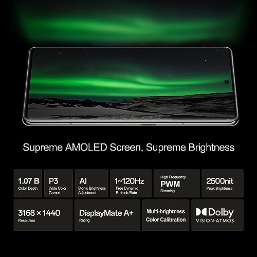 OPPO Find X6 Pro 5G Smartphone|16G+512G|China Version Unlocked|6.82" AMOLED Display|Full Google Service|50MP Triple Hasselblad Camera System|5000 mAh Battery+100W Fast Charge|Water Resistant|Dual Nano