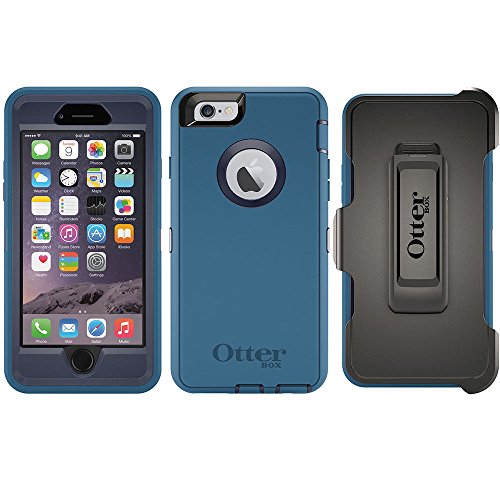 OTTERBOX DEFENDER iPhone 6 PLUS/6s PLUS Case - Retail Packaging - INDIGO HARBOR (ROYAL BLUE/ADMIRAL BLUE)