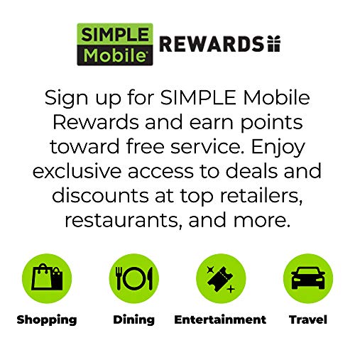 Simple Mobile LG Journey 4G LTE Prepaid Smartphone (Locked) with Free $50 Airtime Bundle