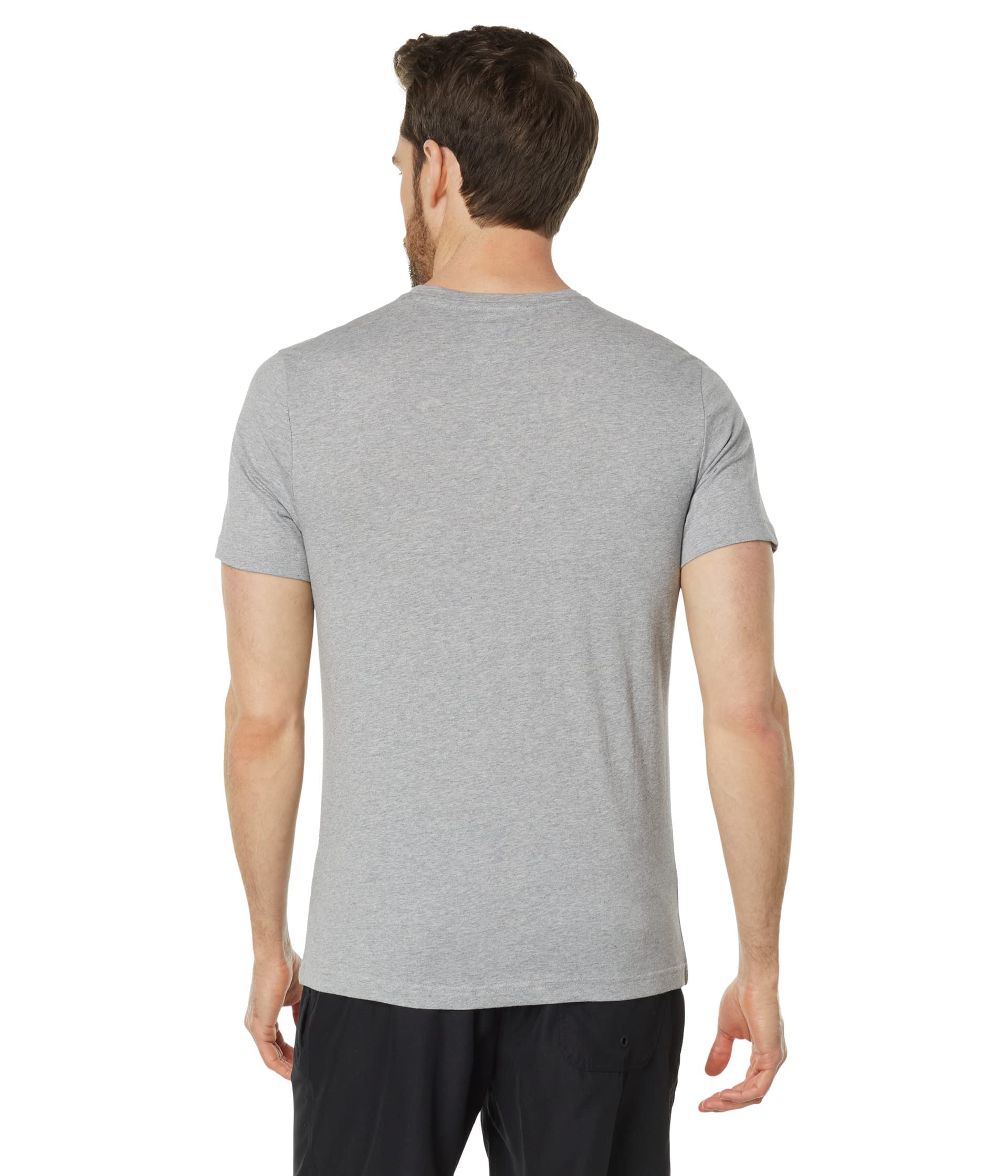 Reebok Men's Reebok Linear Logo T-shirt, medium grey heather, Small