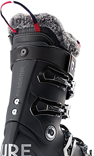 Rossignol Pure Pro 80 Ski Boots, Women, Soft Black, 27.0