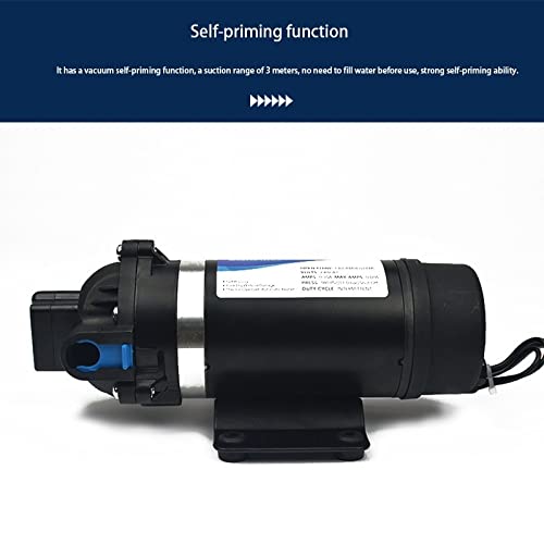 XuuSHA Hand Bilge Pump AC220/110V Electric Mini High Pressure Water Pump Cleaning Machine DP-160S Bilge Pump Automatic (Voltage : 24V)