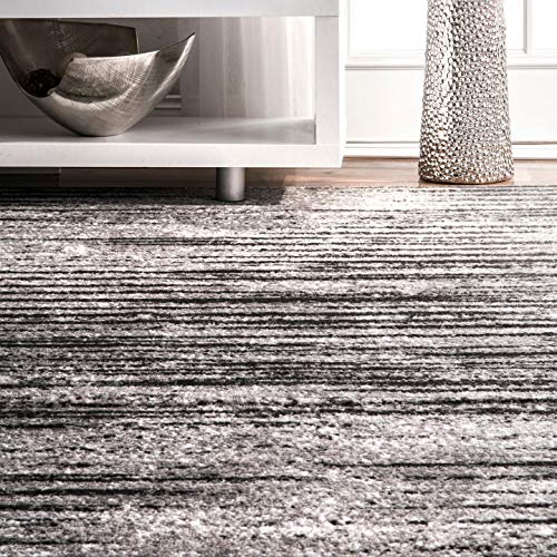 NuLOOM Contemporary Faded Elsa Area Rug, 5' x 8', Grey