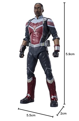 TAMASHII NATIONS - Falcon and The Winter Soldier - Falcon, Bandai Spirits S.H.Figuarts Action Figure