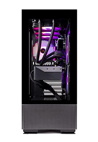 Skytech Gaming Azure Gaming PC Desktop β Intel Core i9 13900K 3.0 GHz, NVIDIA RTX 4090, 2TB NVME Gen4 SSD, 64GB DDR5 RAM RGB, 1000W Gold PCIE 5.0 PSU, 360mm AIO, 11AC Wi-Fi, Windows 11 Home 64-bit
