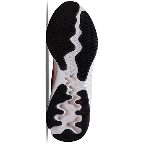 Nike Women's Stroke Running Shoe, White/Magic Ember, 8 M US