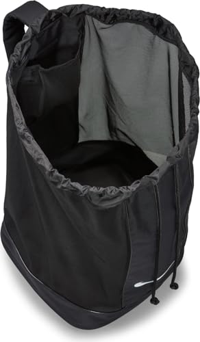 NIKE Club Team Swoosh Soccer Ball Bag - Black/Black/White, 86 x 47 x 47 cm, 164 l