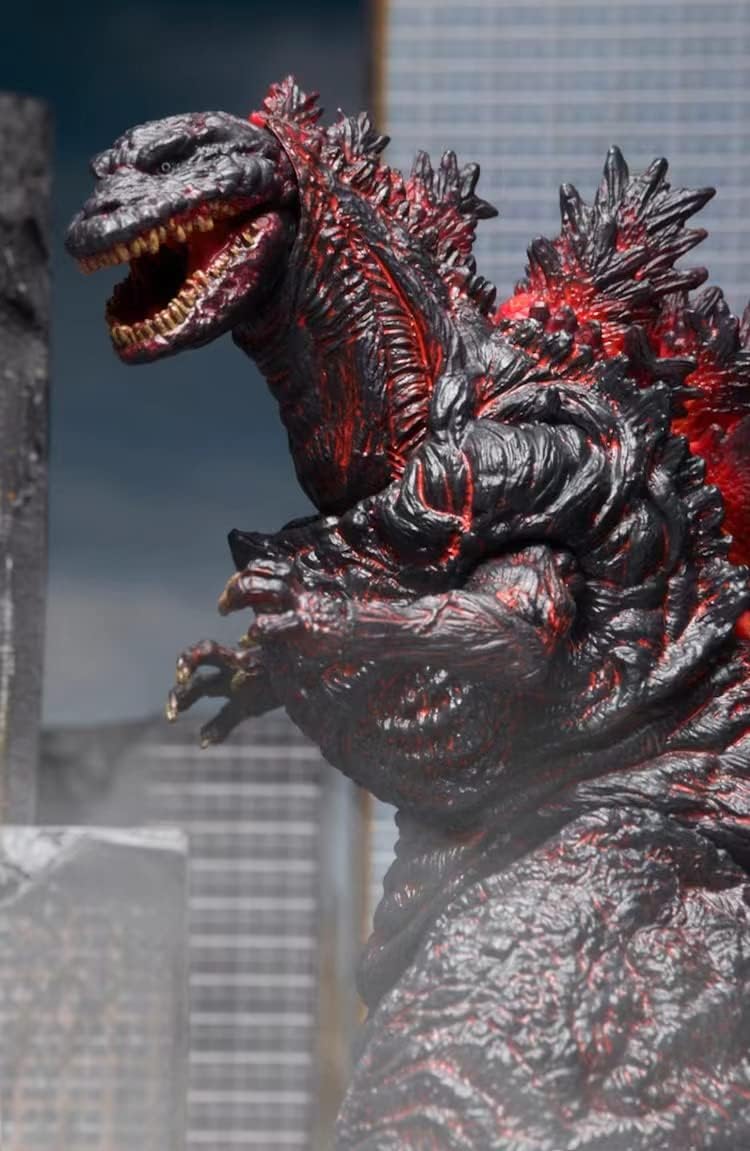 New Godzill Atomic Blast Movie 7" Action Figure Toy Monster Gojira Kaiju Bulk Durable(B)