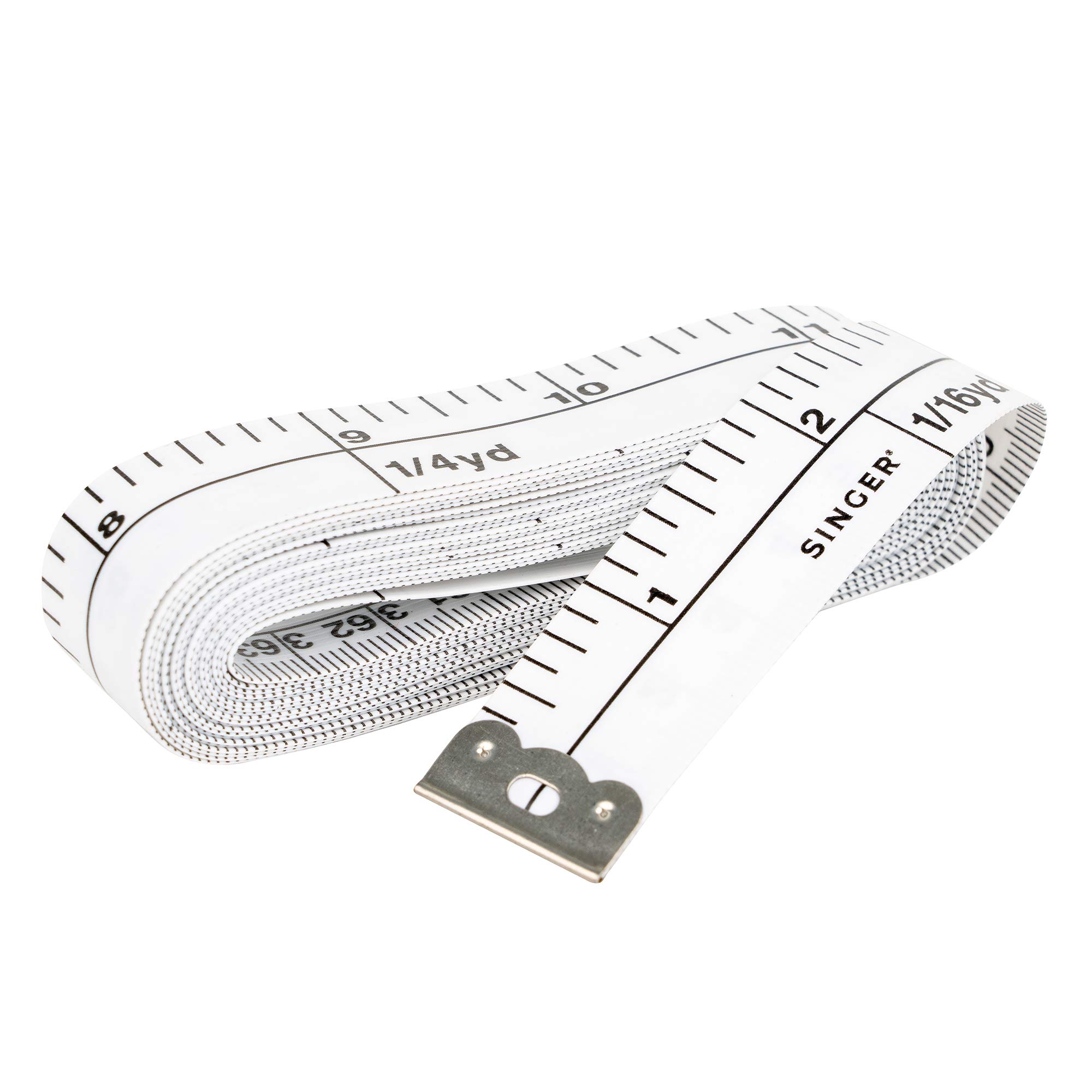 SINGER Extra-Long Tape Measure, 144-inch Measuring Tape for Sewing - Inches, Yards, and Centimeters - Set of 3