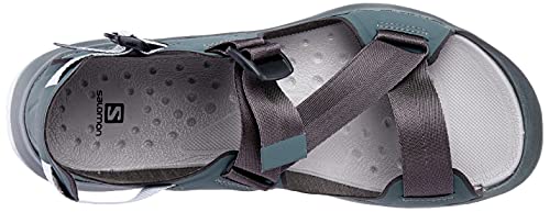 Salomon Unisex TECH Sandal Hiking Shoes, Urban Chic/Forever Blue/Pearl Grey, 10 US Men