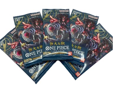 One Piece Mighty Enemies OP-03 5X Booster Packs Japanese