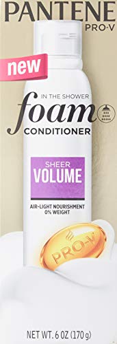 Pantene Pro-V Classic Foam Sheer Volume Hair Conditioners, 6 Ounce