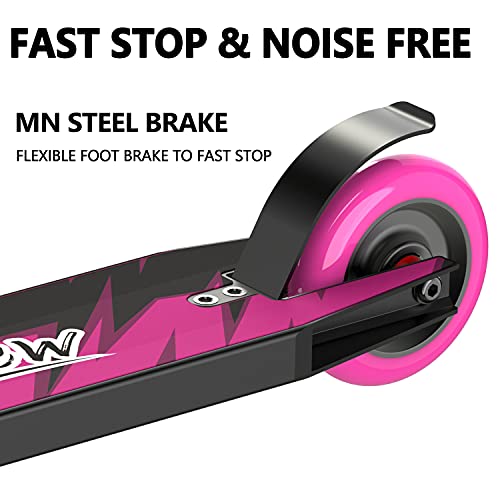 SANVIEW Pro Stunt Scooters Freestyle for Kids Boys Girls Teens Rose