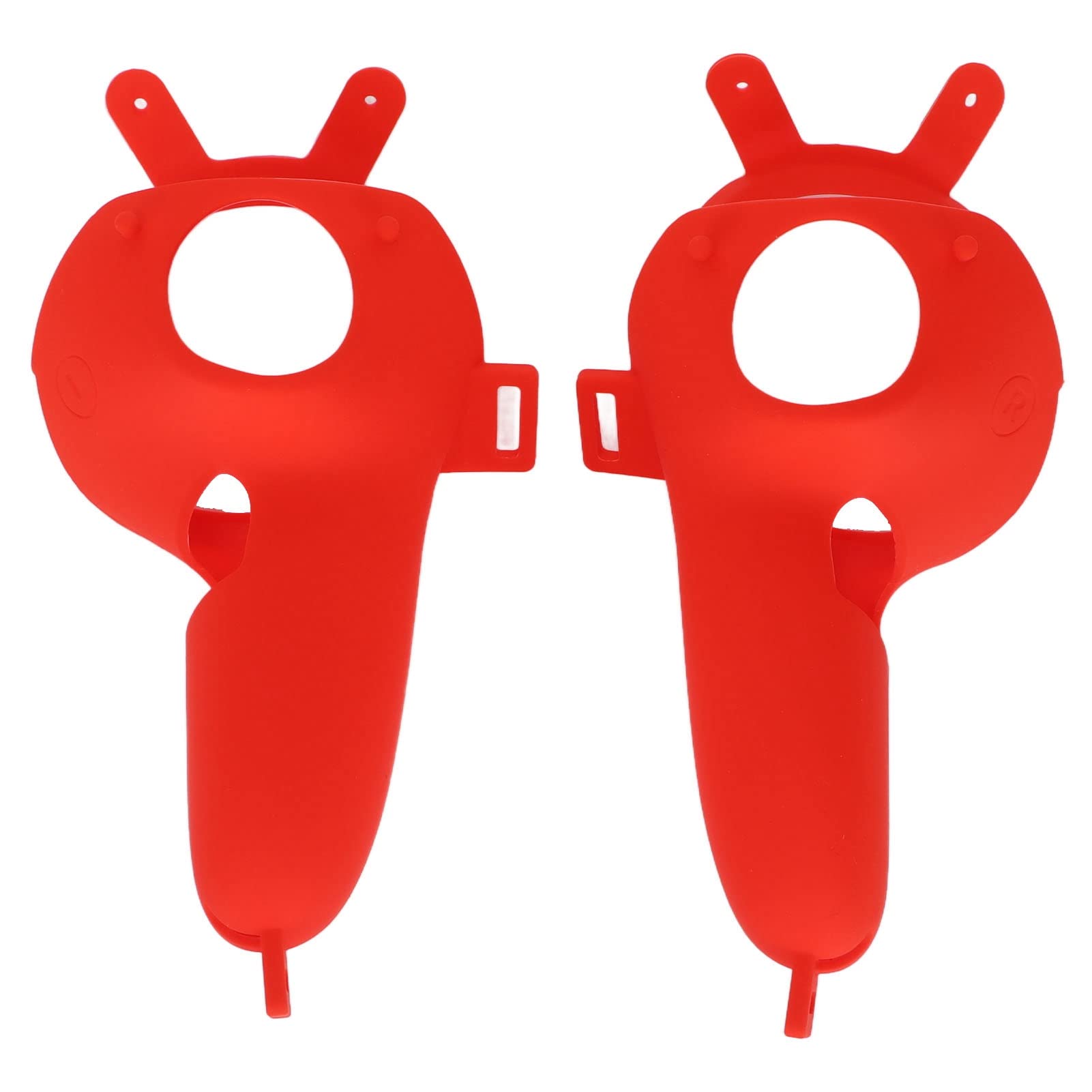 VR Glasses Cover, VR Glasses Silicone Hollow Design Breathable Environmentally Friendly Gel for Oculus 2(red)