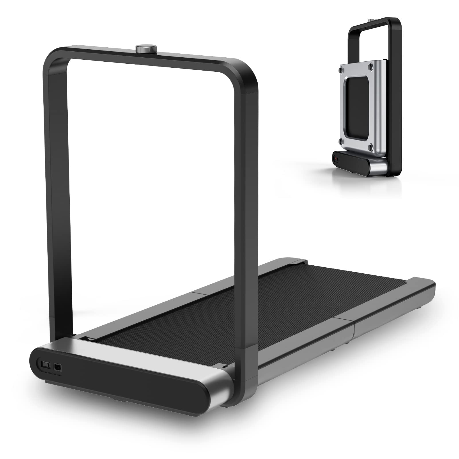 WALKINGPAD X21 Foldable Treadmill Smart Double Folding Walking Pad and Running Machine Fitness Exercise Gym Alternative 1.0-7.5MPH Support NFC LED Display Black