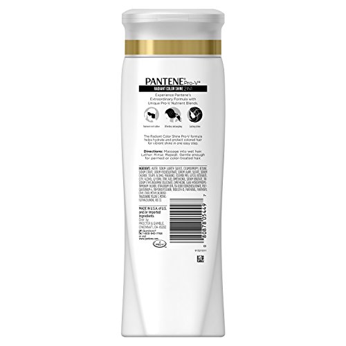 Pantene Radiant Color Shine 2 in 1 Shampoo and Conditioner 12.6 Fl Oz (Pack of 2)