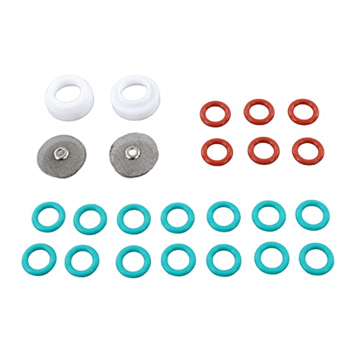 Welding Gun Accessories, Good Compatibility Replacement Parts Electrode Nozzles Kit Easy To Install Glass Cups Color O Rings for WP17 WP18 WP26 Welder