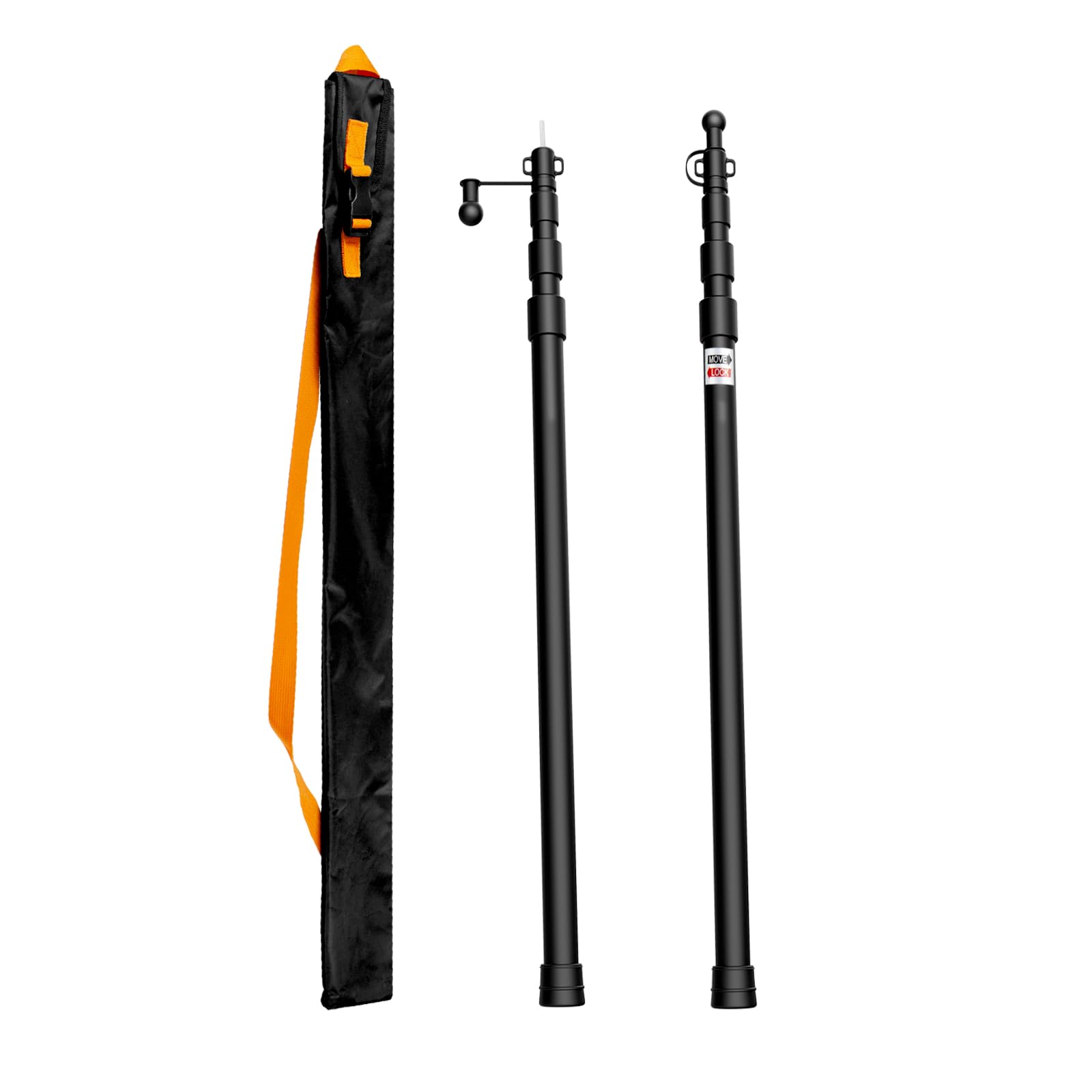 Top Hill 2023 Upgrade Telescoping Tarp Poles