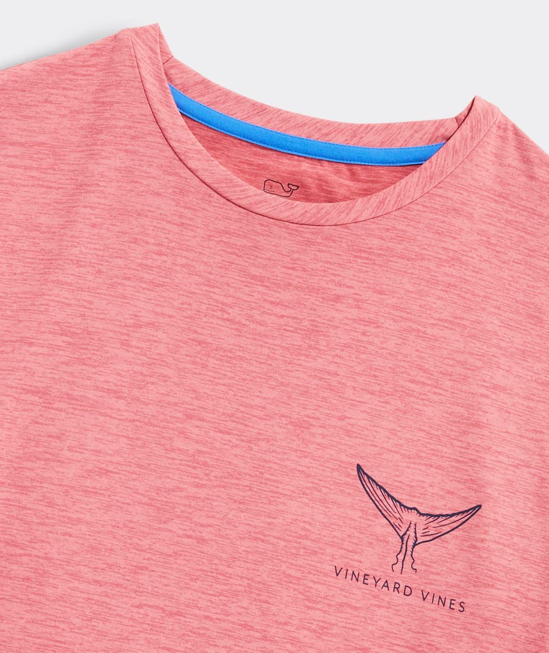 vineyard vines Men's Long-Sleeve Tunas Harbor Tee, Lobster Reef Heather, Medium