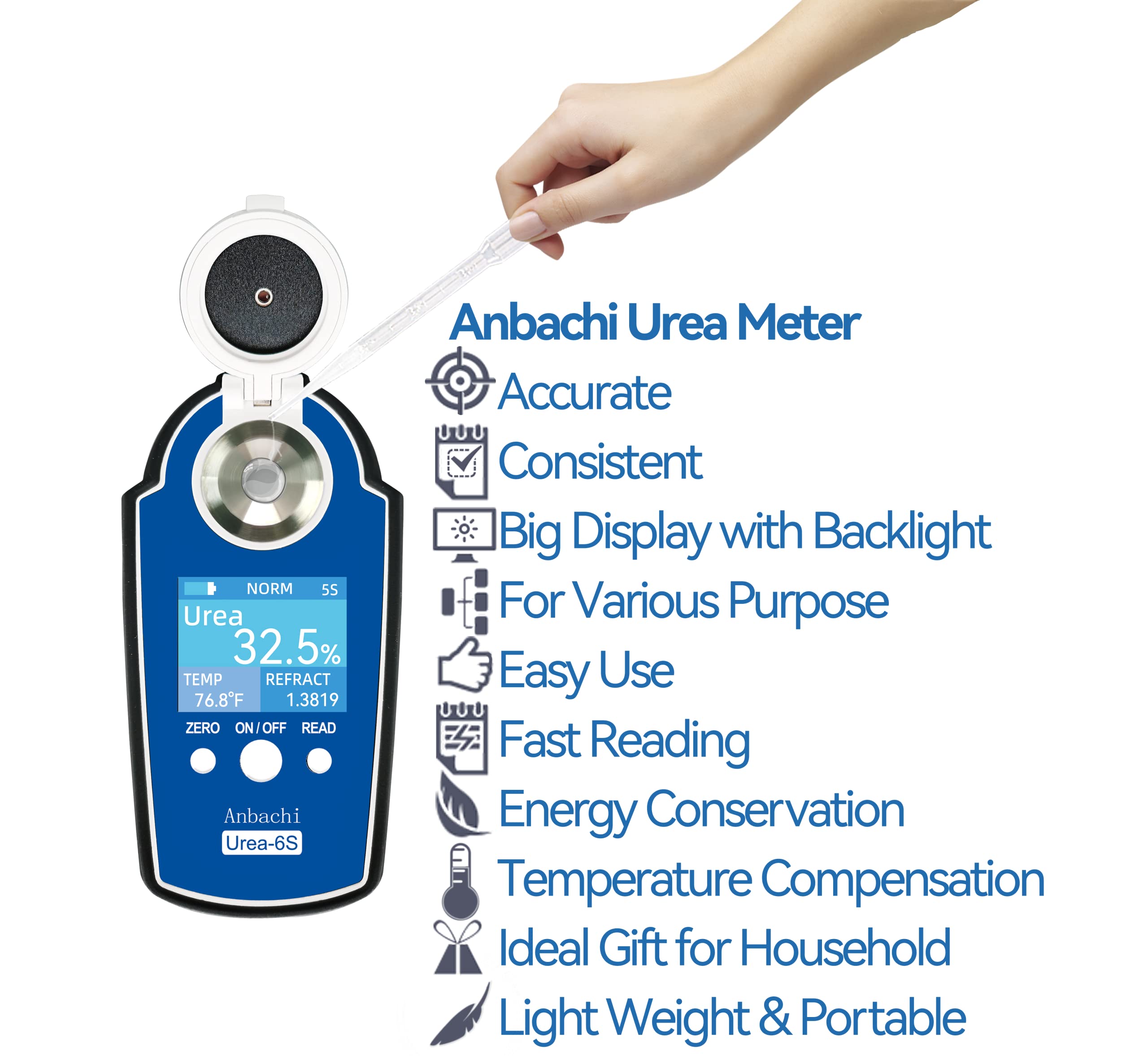 Urea and DEF Tester - Refractometer Digital Tester That Measures Accurately and Quickly - The Best Choice for Your Diesel Vehicle - Limited Time Offer