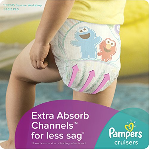 Pampers Cruisers Diapers, Size 3, Jumbo Pack, 28 Count