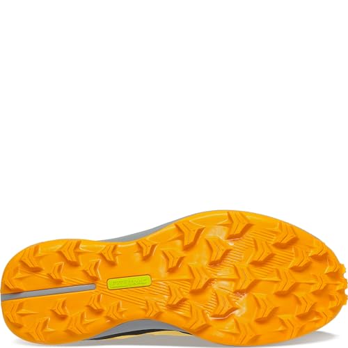 Saucony Women's Peregrine 12 ST Trail Running Shoe, Gold/Black, 10