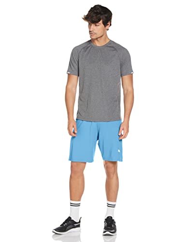 PUMA Men's LIGA Core Shorts, Silver Lake Blue/White, XL