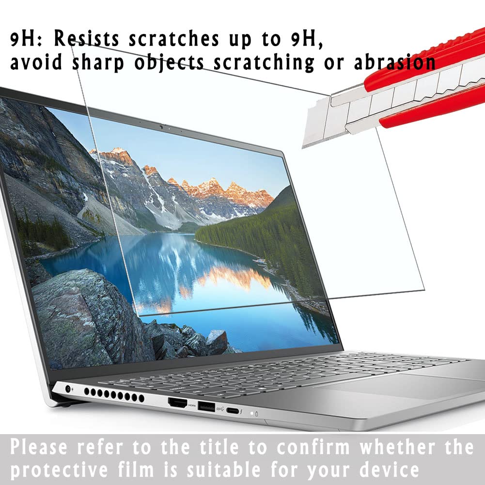 Vaxson Tempered Glass Screen Protector, compatible with YAMAZEN QMM4K-156 15.6" Monitor Visible Area Cover Only, 9H Film Protector [Not Full Coverage]