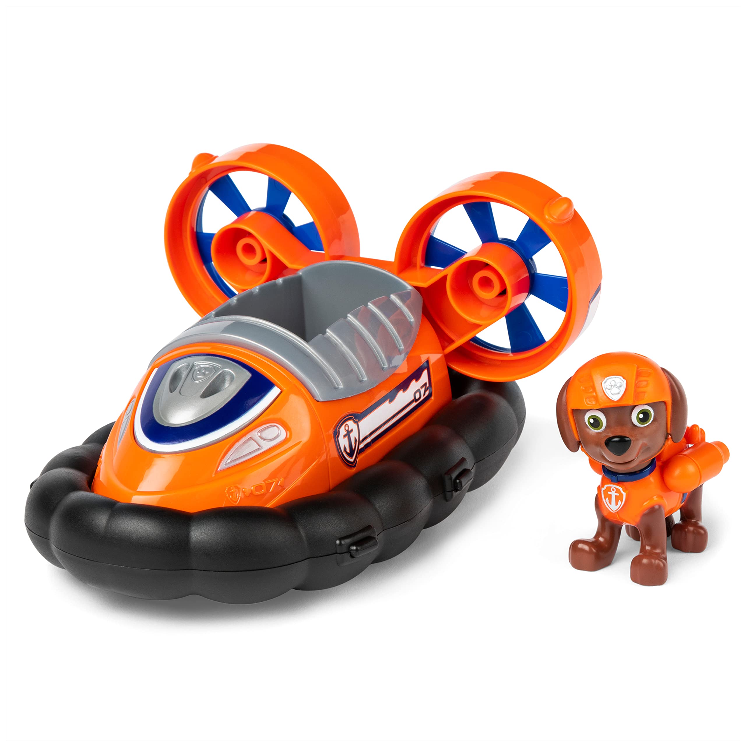 PAW Patrol, Zumaβs Hovercraft Vehicle with Collectible Figure, for Kids Aged 3 and Up