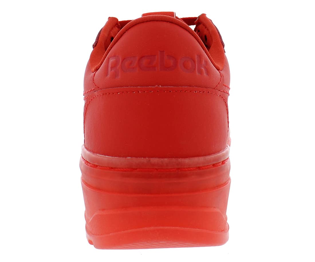 Reebok Women's Club C Double Geo Sneakers (Instinct Red/Instinct Red/Instinct Red, us_Footwear_Size_System, Adult, Women, Numeric, Medium, Numeric_8)