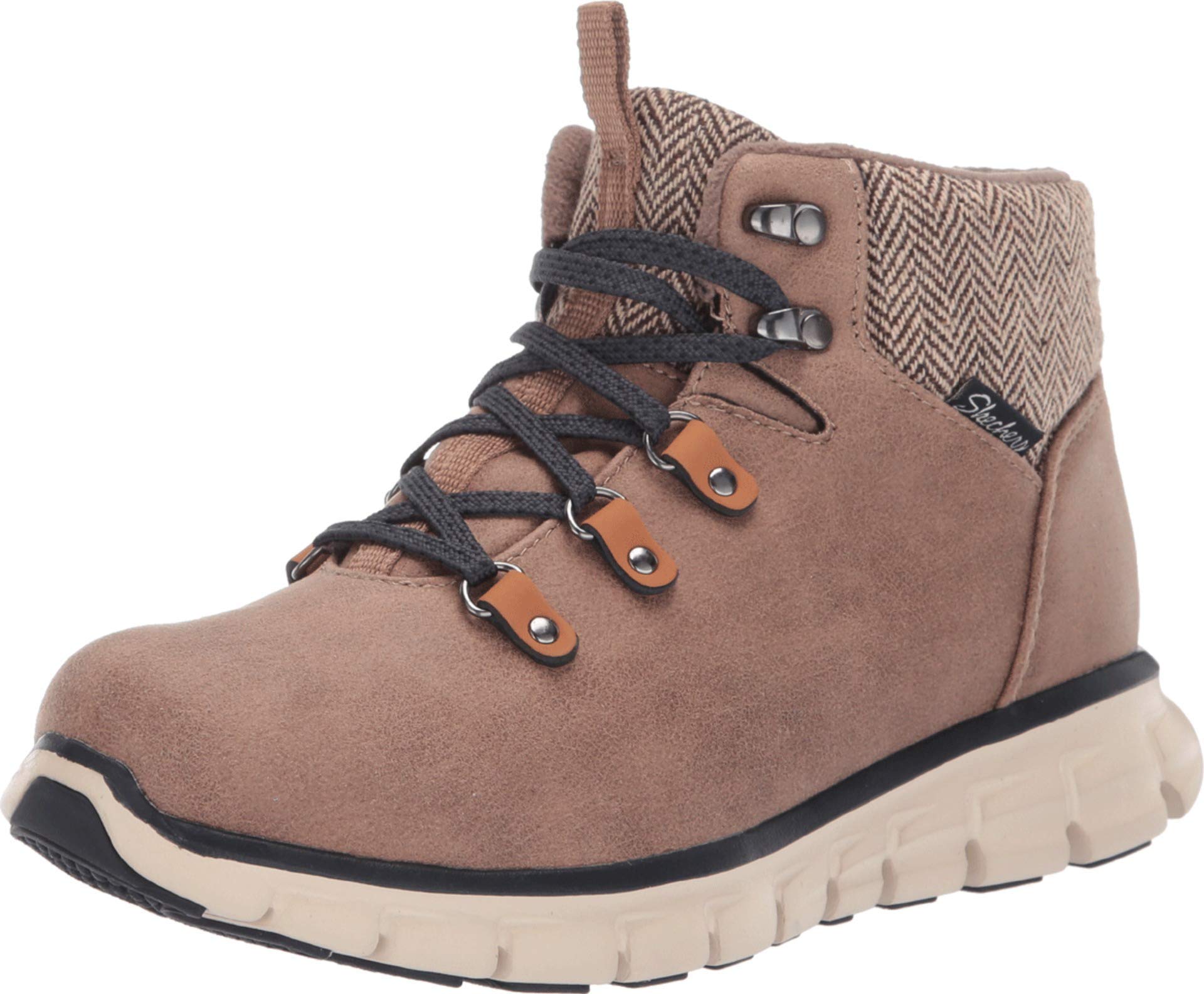 Skechers womens Synergy - Mountain Dreamer Chukka Boot, Taupe, 8.5 US