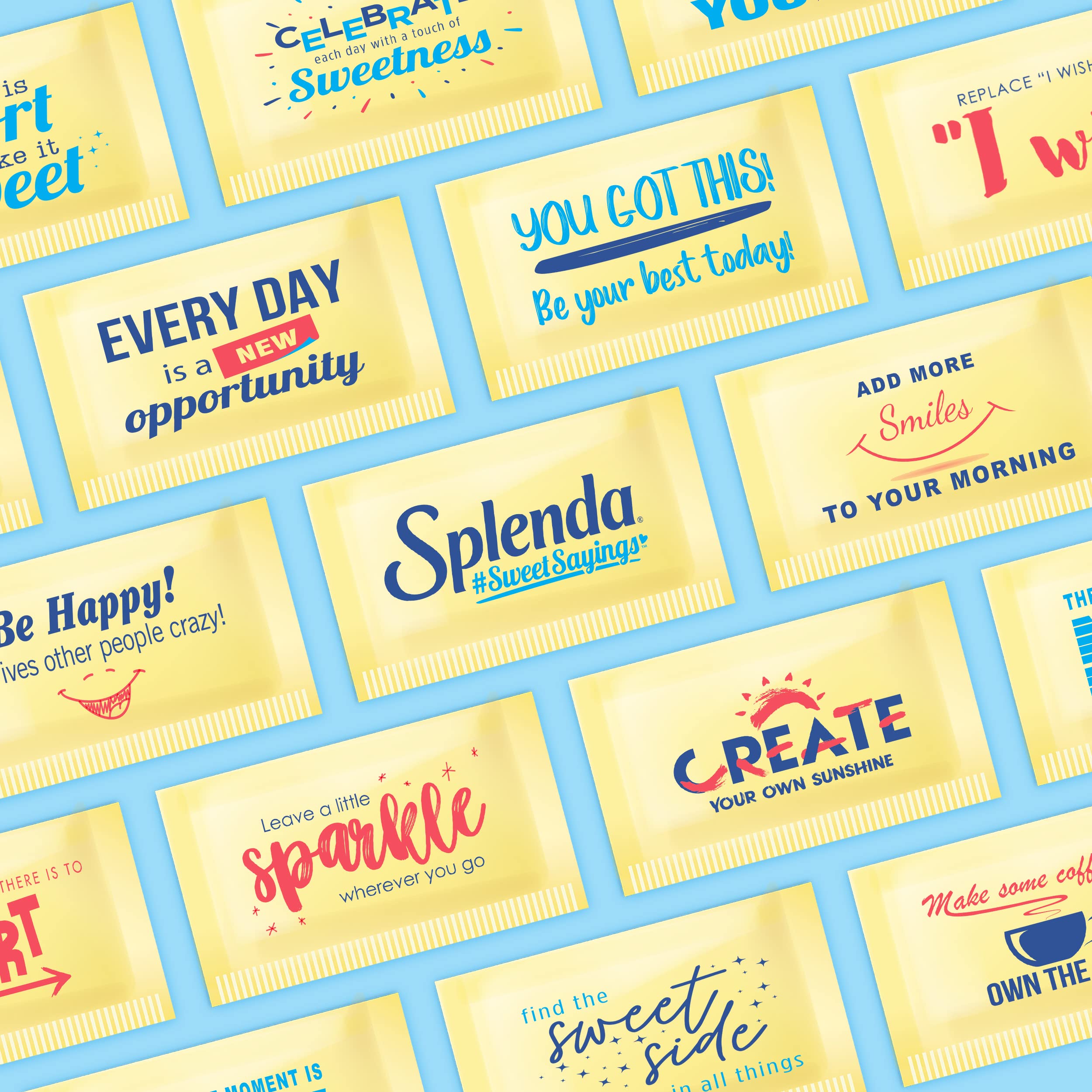 SPLENDA Zero Calorie Sweetener, 100 Count Packets